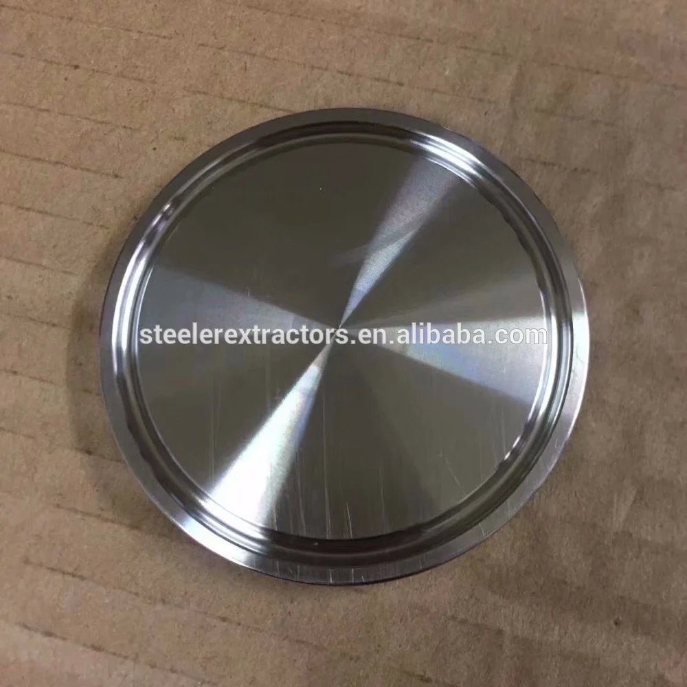 Stainless Steel 304/316L Sanitary Triclamp Pipe End Lid End Cap ...