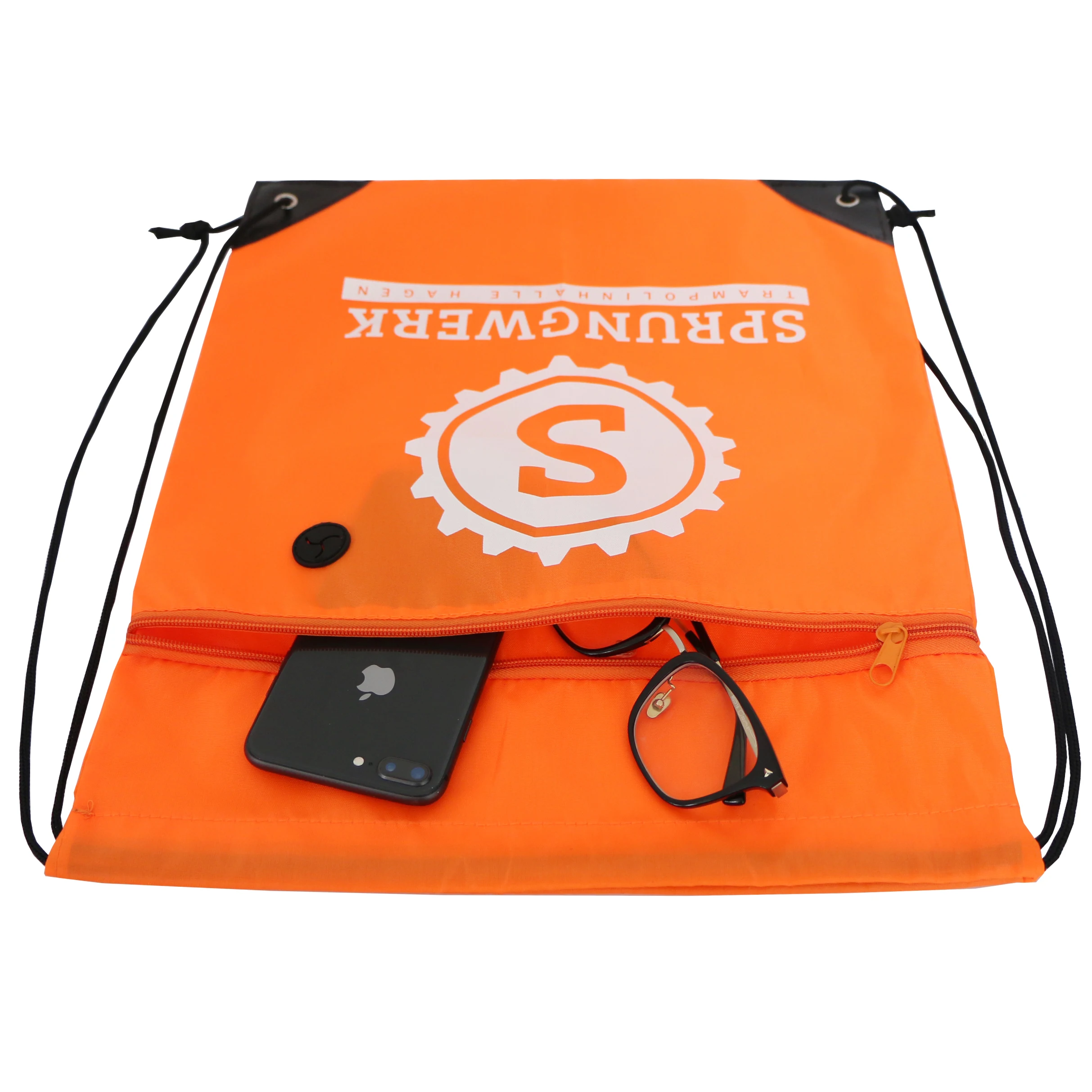 High Quality 420D Polyester Drawstring Bag Backpack String Bags ...