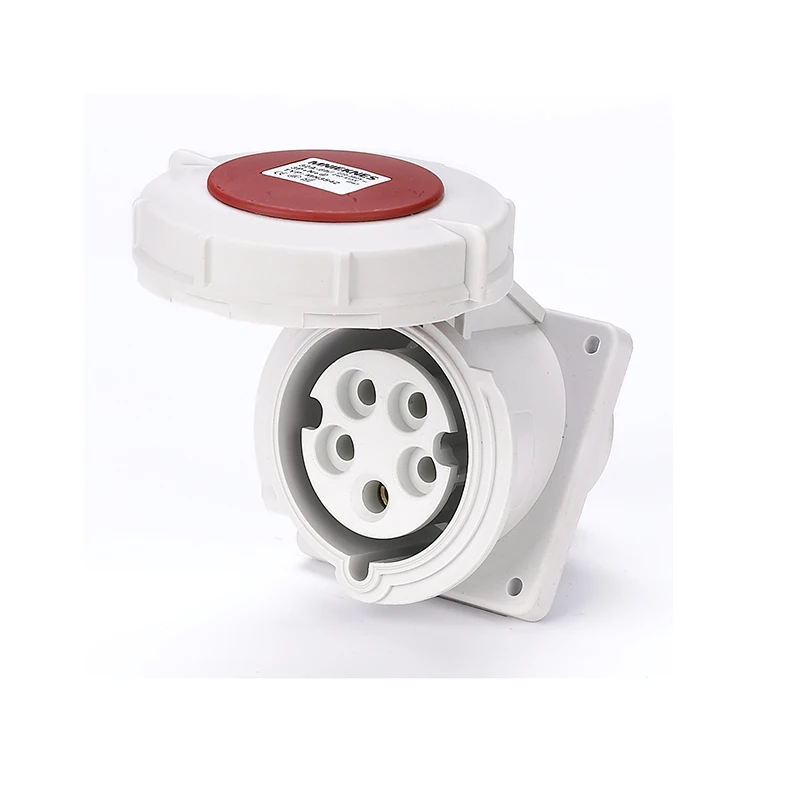 63a 125a 3pin 4pin 5pin 220v 380v 415v Ip67 Female Industrial ...