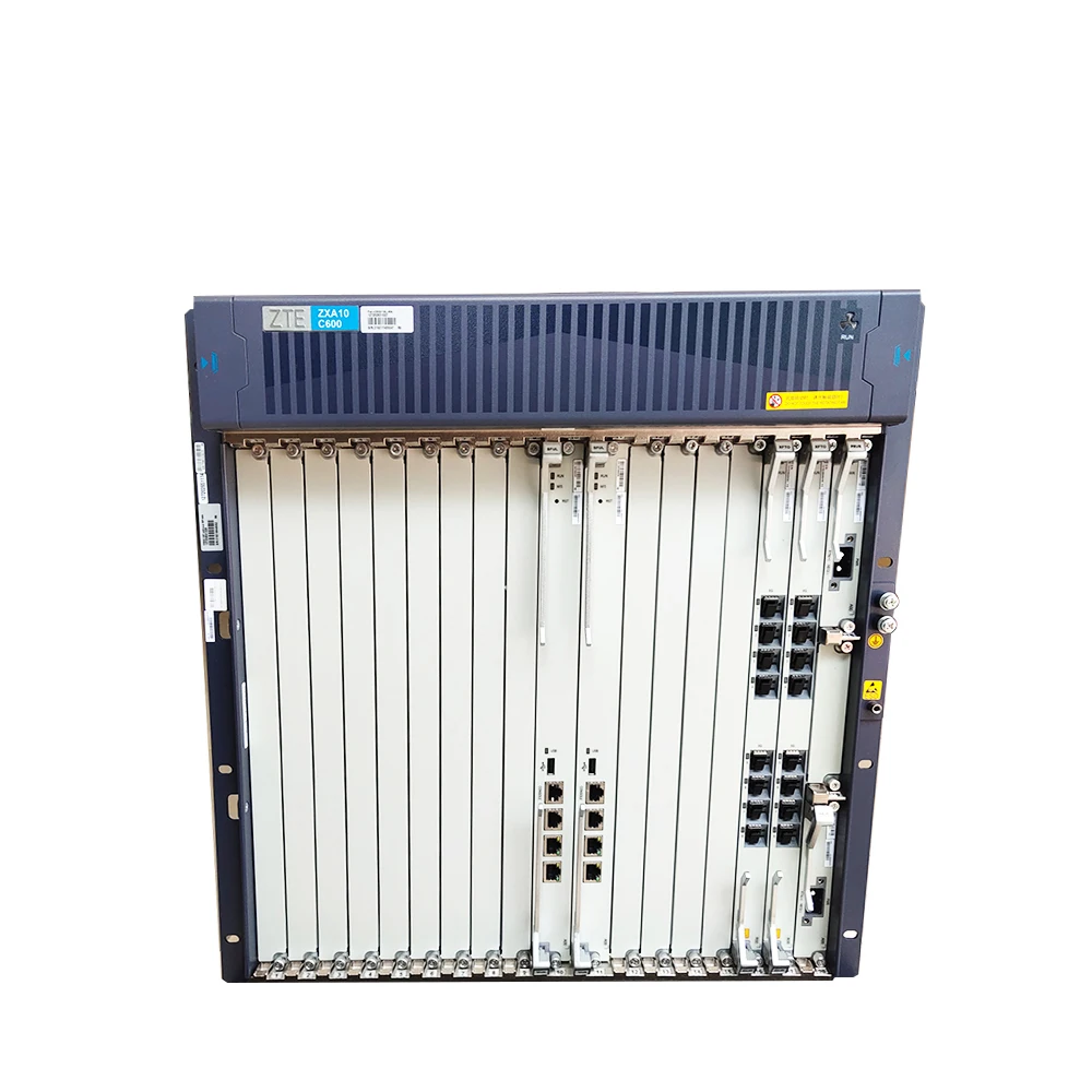 Original Zte Olt C600 Gpon Xgspon Xg-pon Olt Ftth Optical Line Terminal Zte C600 Olt Fiber Optic ...