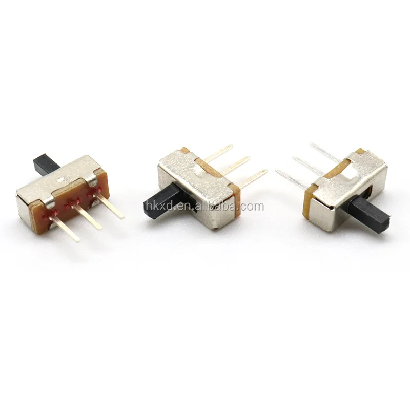2 Position 3 Pin Toggle Switch SS-12D00 1P2T Siide Switch SS-12D00G4 ...