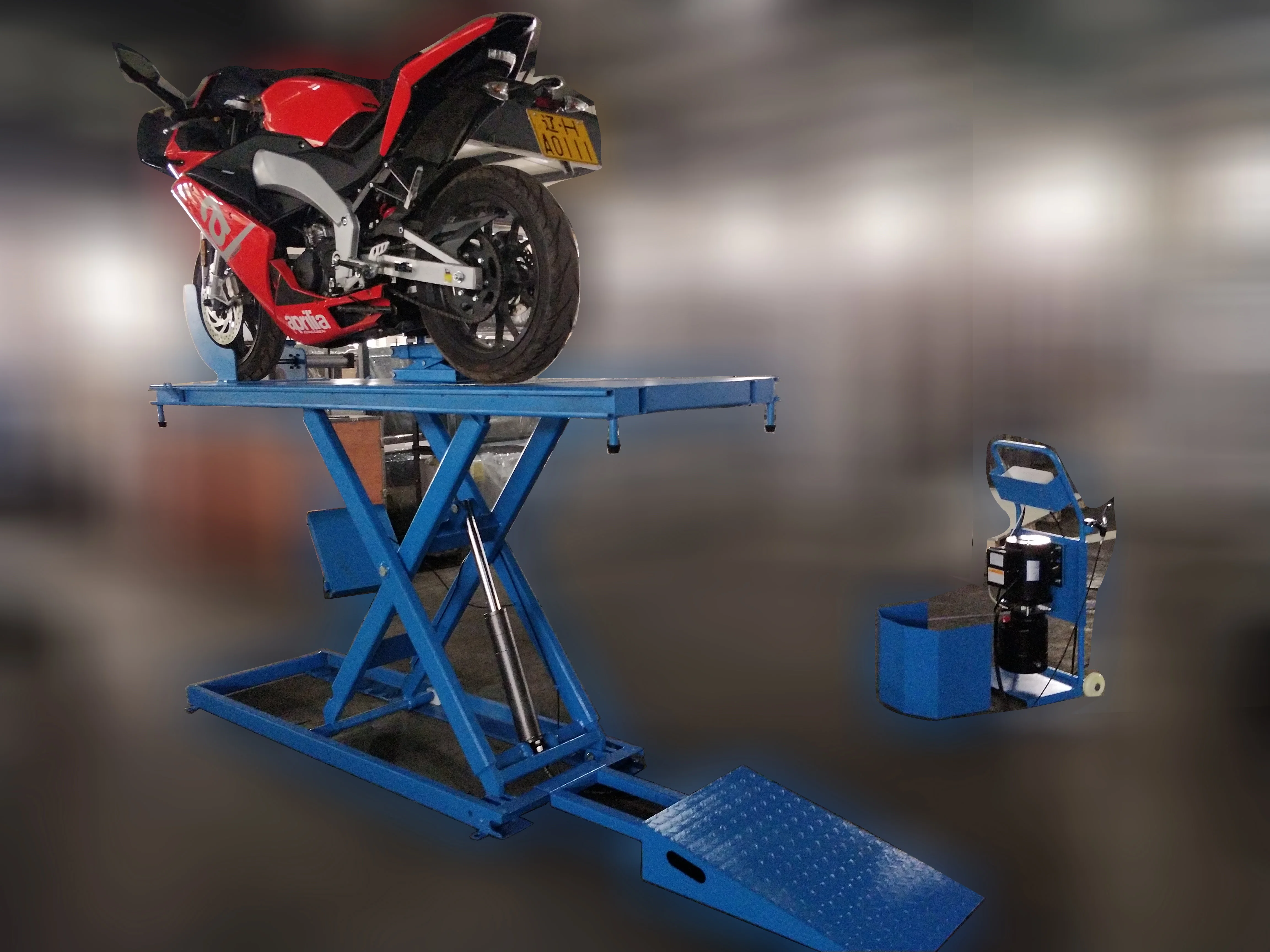 Scissor Lift Table Hydraulic Motorcycle Lift Stand - OEM/ODM Available