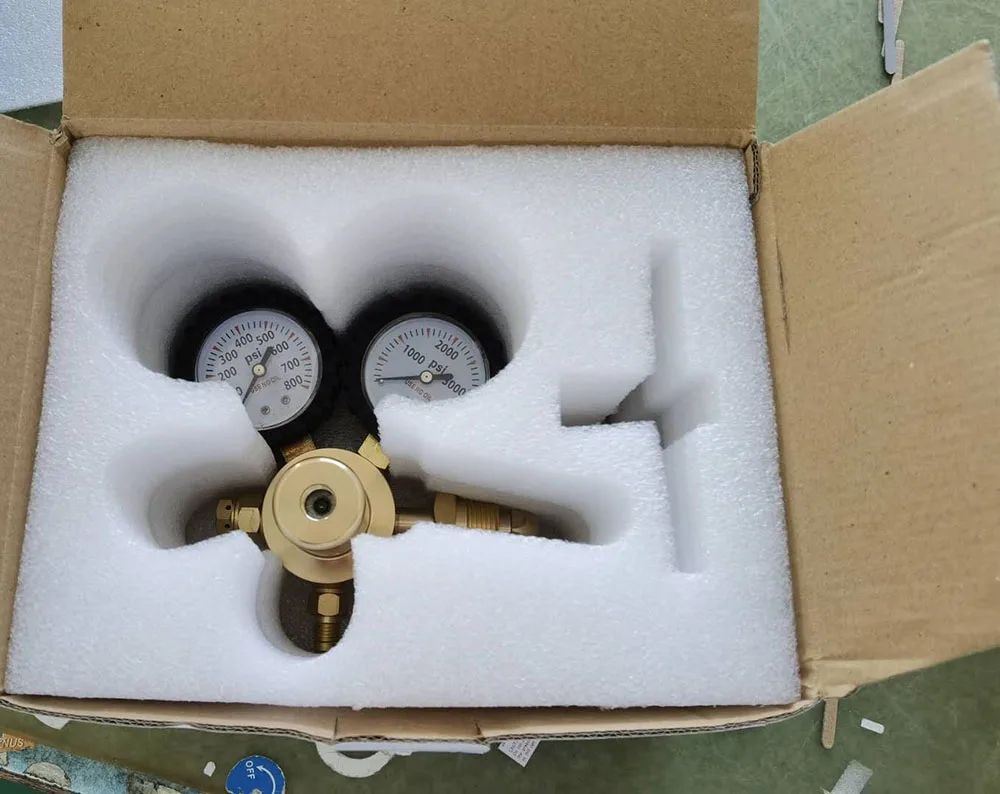 Durable Brass HVAC Purging Solid Nitrogen Regulator