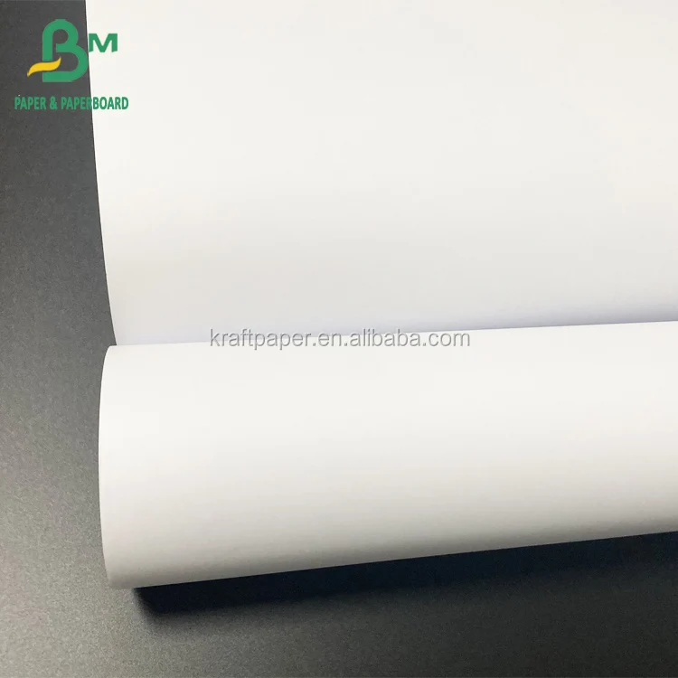 Cad System 45gsm 60gsm 80gsm Inkjet Bond Plotter Paper For Garment ...