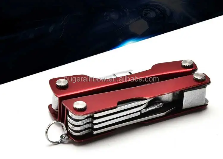 Small Mini Multipurpose Survival Pocket Knife Pliers With Led Multi ...