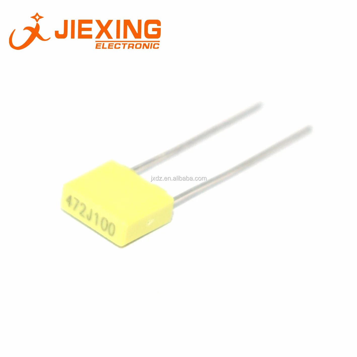 金属膜电容器 0.0047uf 4.7nf 472 47pf 100v 5% Pin Pitch 2.54毫米 Mkm Yellow Box ...