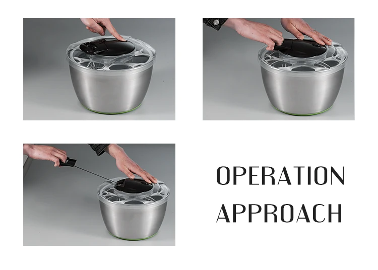 High Quality Stainless Steel Salad Spinner - Durable & Efficient