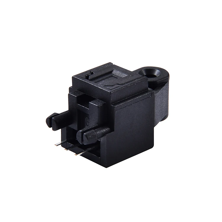 Xyfw New Design Fast Fiber Optic Toslink Socket 90 Degree Connector Dlr ...