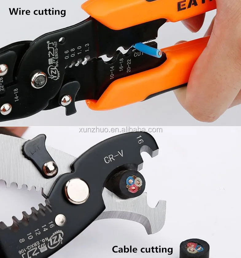 Small Mini Wire Stripper Tool for Solid or Stranded Cables