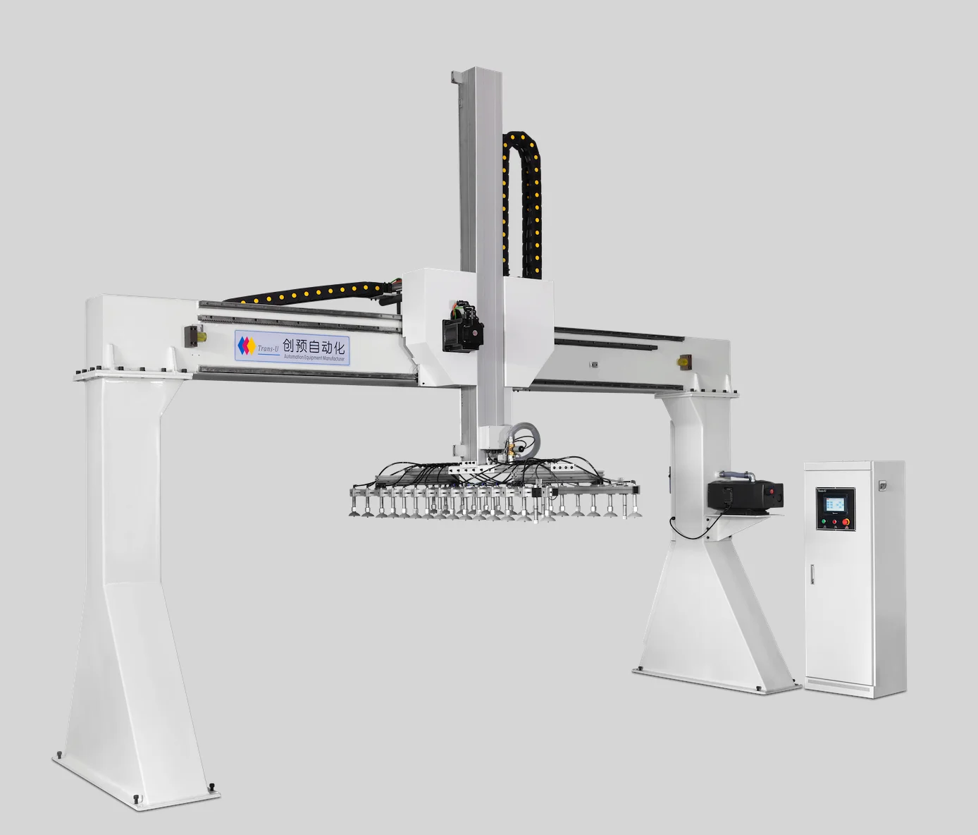 Panel Board and Door Stacker Machine + Loading Machine Transfer ...