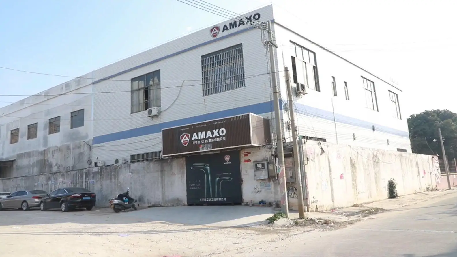 AMAXO in-Wall Shower Set Rain - Concealed Matte Black Faucet