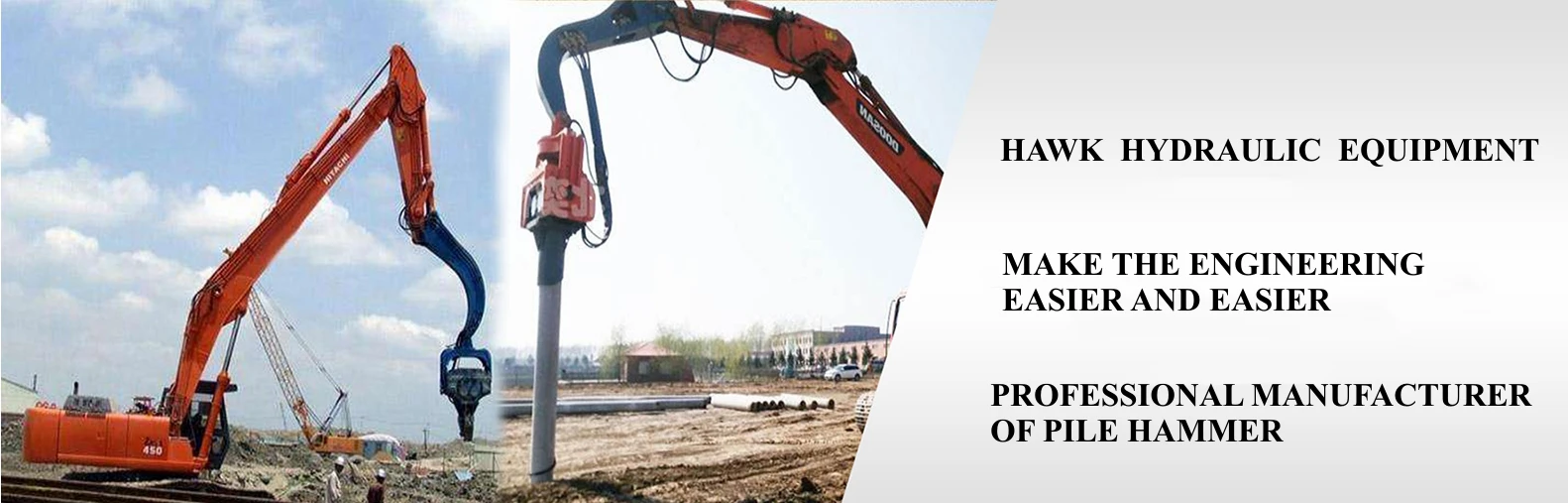Pile Foundation Machine - High Efficiency Hydraulic Hammer