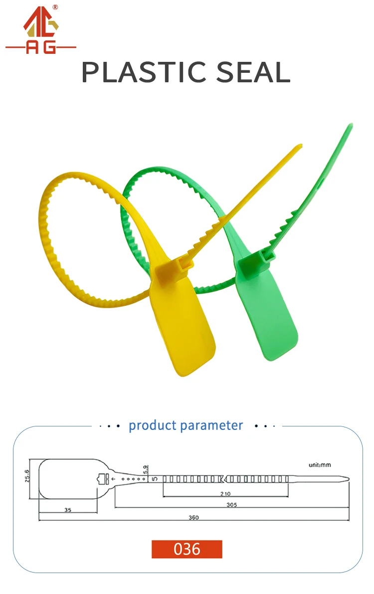 Tamper Proof Security Plastic Seal Truck Container Door Plastic ...