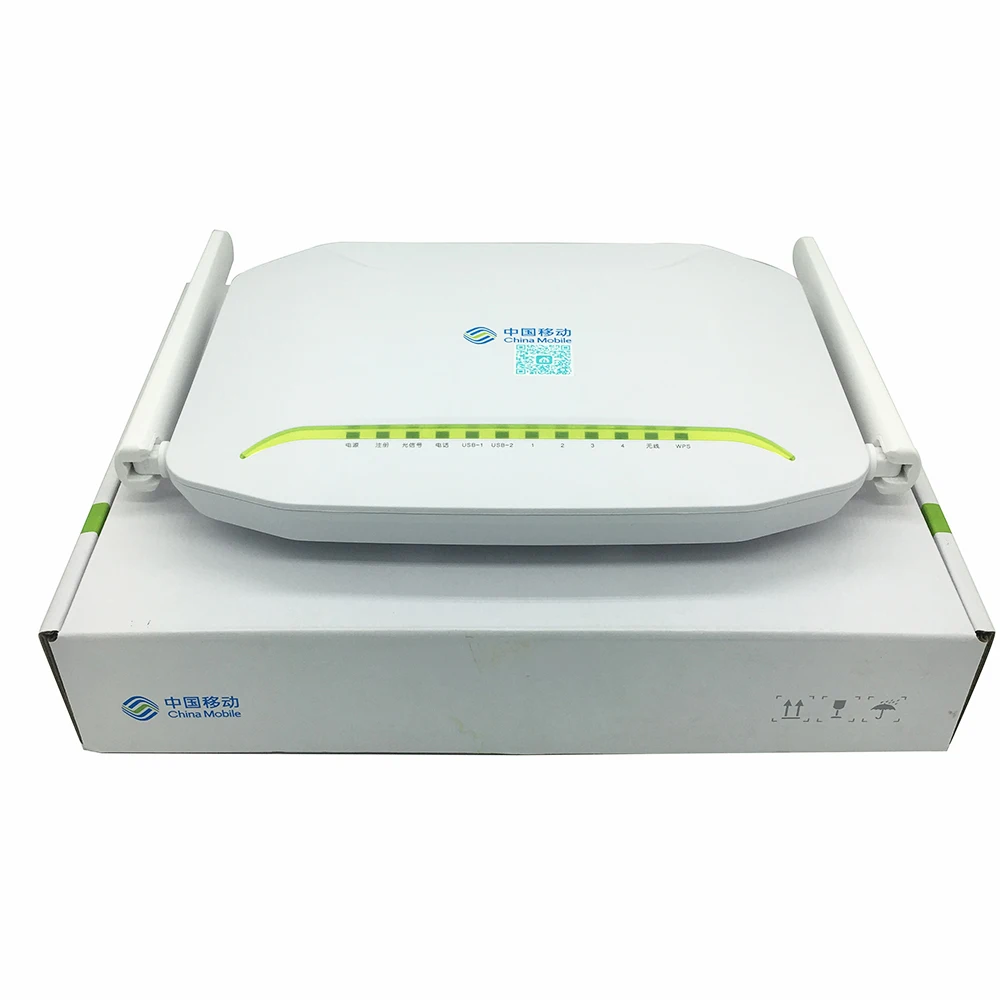 Fiberhome Hg6821m Gpon Onu With 4ge+1pots+2usb+wifi 2.4g&5g External ...