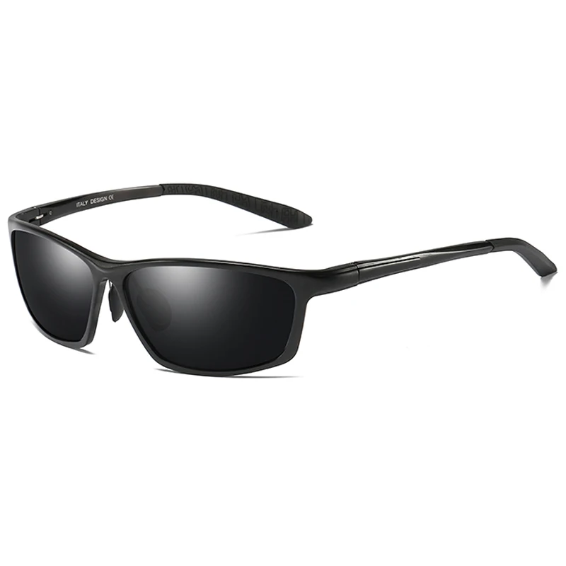 Custom Polarized Sunglasses Al-mg Thick Frame Sunglasses For Men ...