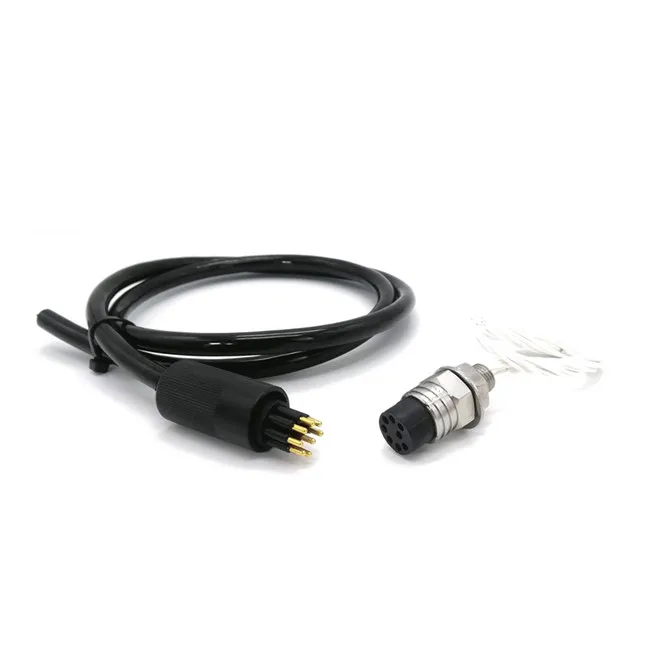 Rov Connector 8 Pin Pluggable Wet IP69 Waterproof Cable Connector for ...