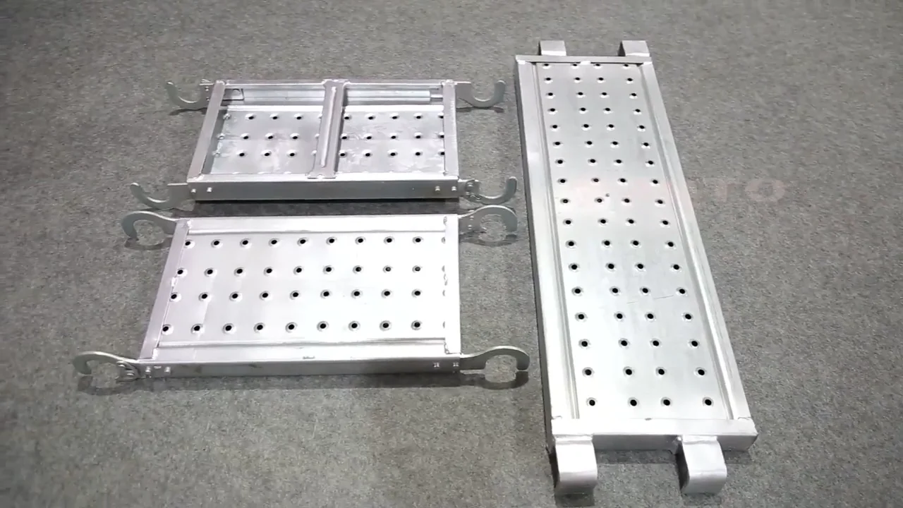 Gi Steel Scaffolding Boards | Metal Scaffold Plank Without Hooks - Buy ...