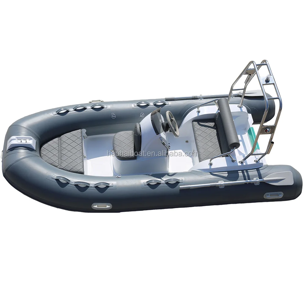 Ce Rib 390c Small Rigid Hull Pvc Fiberglass Hypalon Inflatable Rib ...