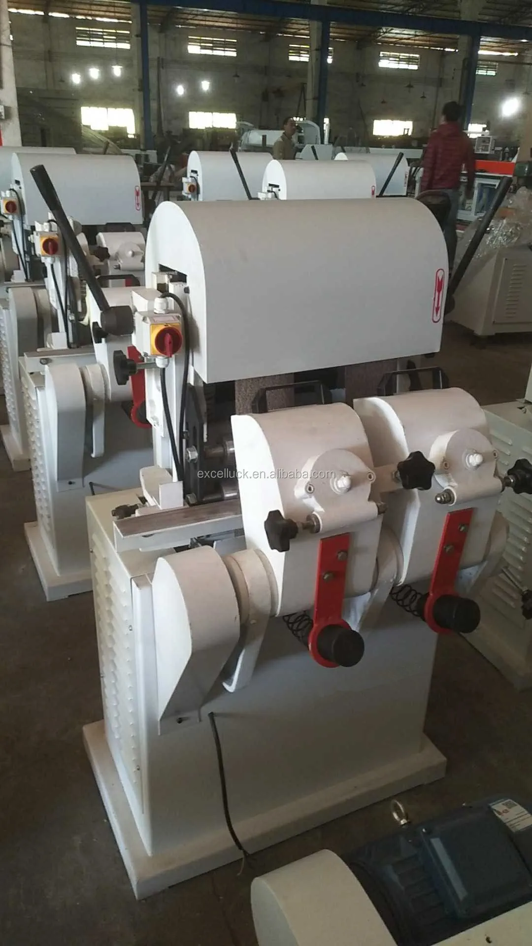 Double Belt Wood Round Rod Sander Handle Bar Stick Polishing Pole ...