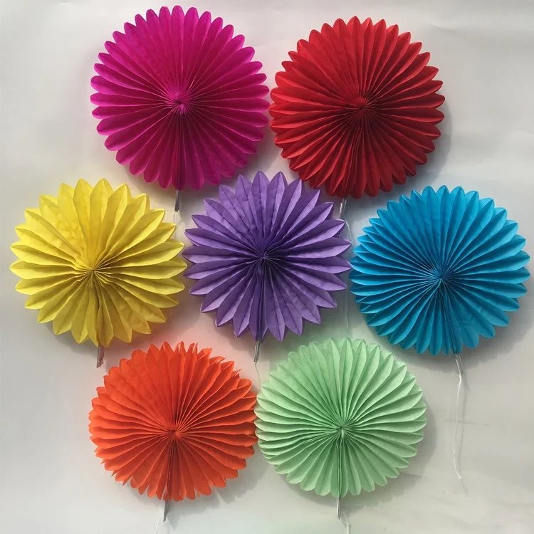 Tissue Paper Fan DIY - Perfect for Wedding & Party Decor