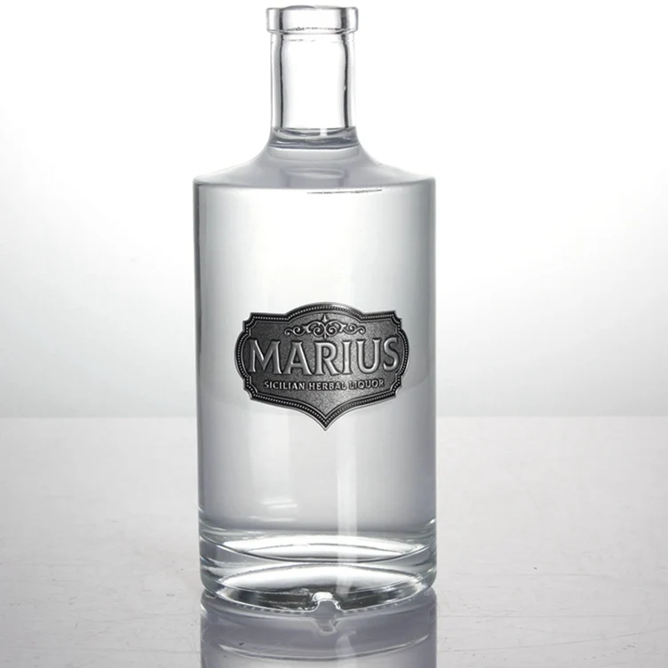 Customized Embossed Aluminum Foil Labels for Spirits