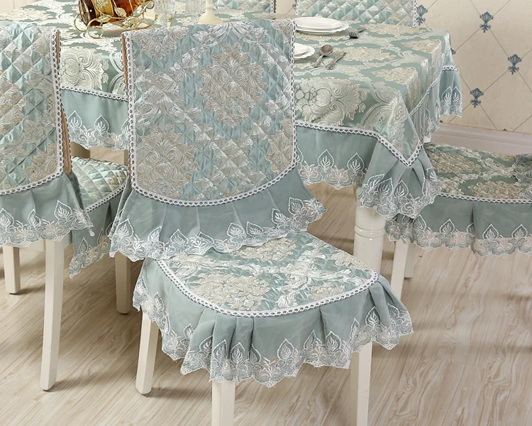 New Tablecloth Sets European Hotel Home Tablecloth Chair Package Chair ...