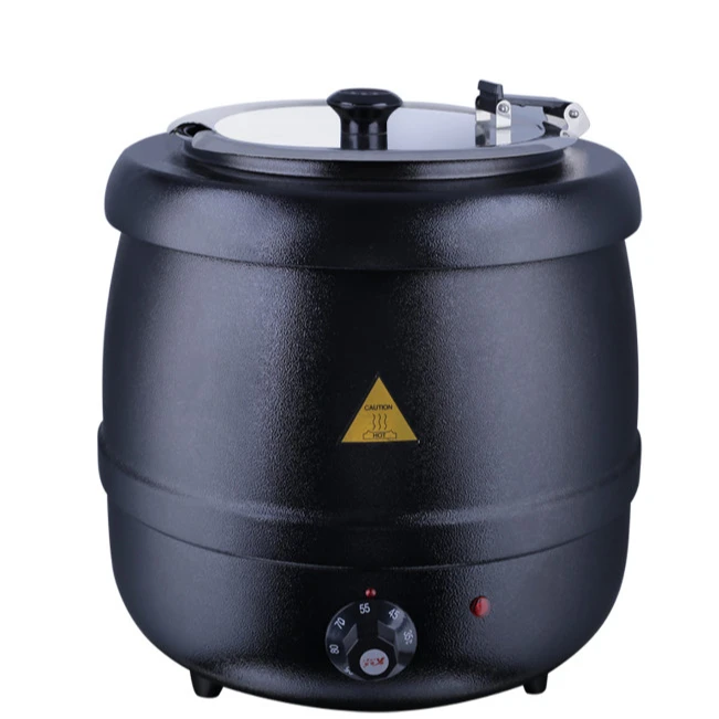 Large Capacity Buffet Electric Soup Kettle Soup Warmer 10l Soup Stock ...