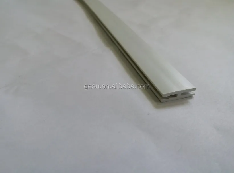 H Shape PVC Plastic Profile - 2mm Thickness Sheet for Furniture