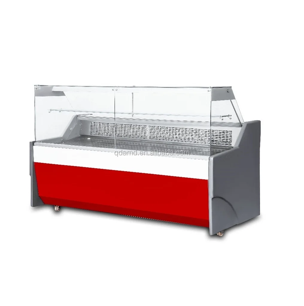 Butchery Market Fresh Commercial Meat Display Case Freezer ...