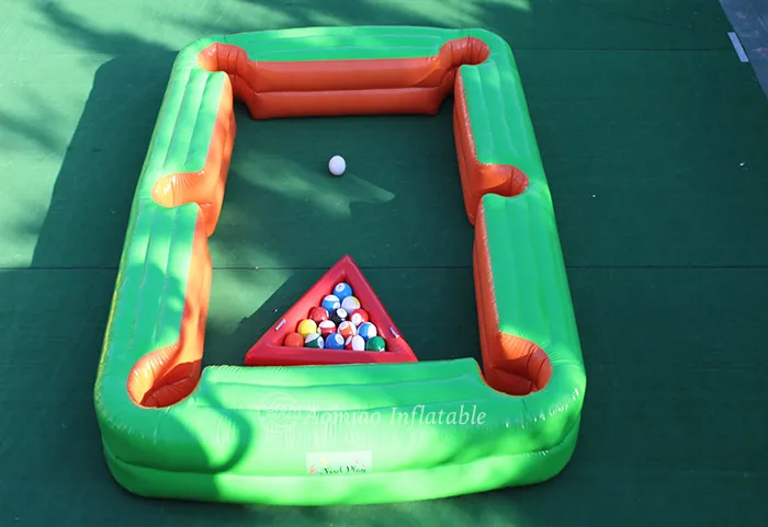 Inflatable Pool Table - Fun for All Ages - Easy Setup