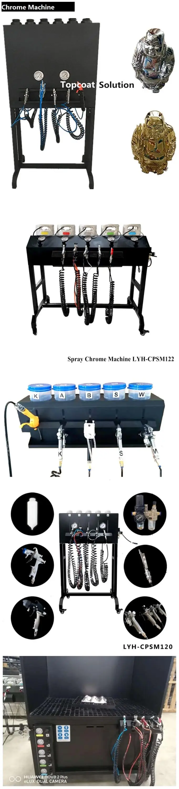 Nano Chrome Spray Chrome Kit - Easy to Operate & Durable