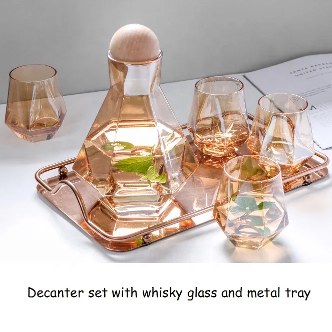 Bpa Free Custom Water Bottle Glass Hexagon Bucket With Top Glass ...