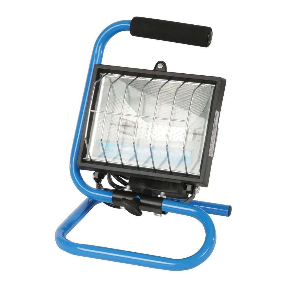 500W Portable Flood Light - Durable, Adjustable Outdoor Lighting