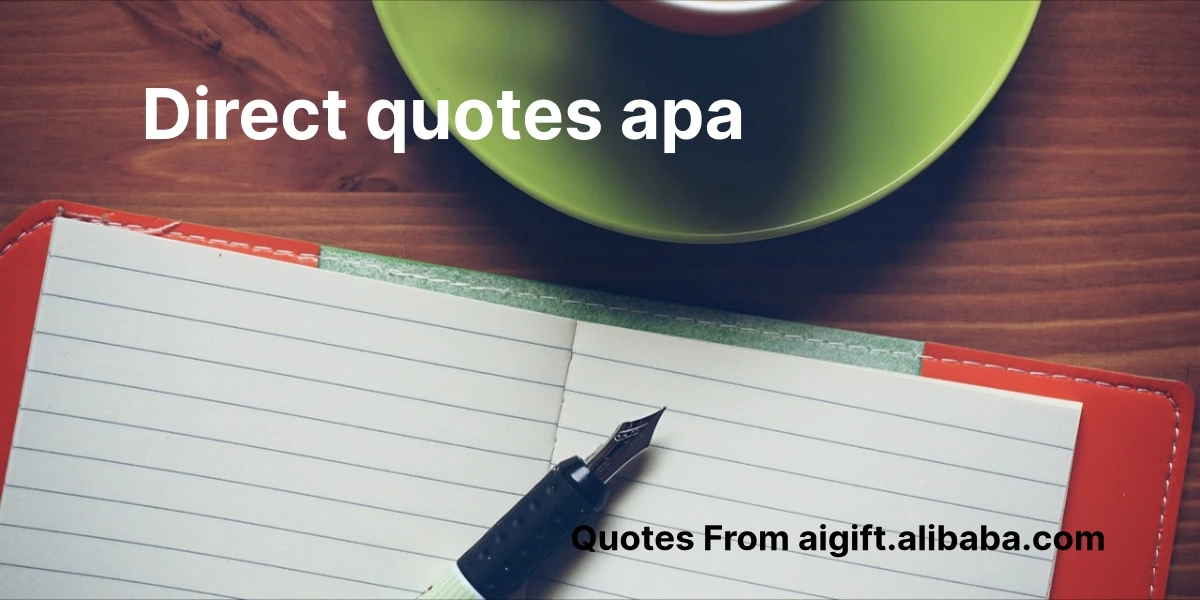 100+ Powerful Direct Quotes in APA Style: Boost Your Copywriting Skills