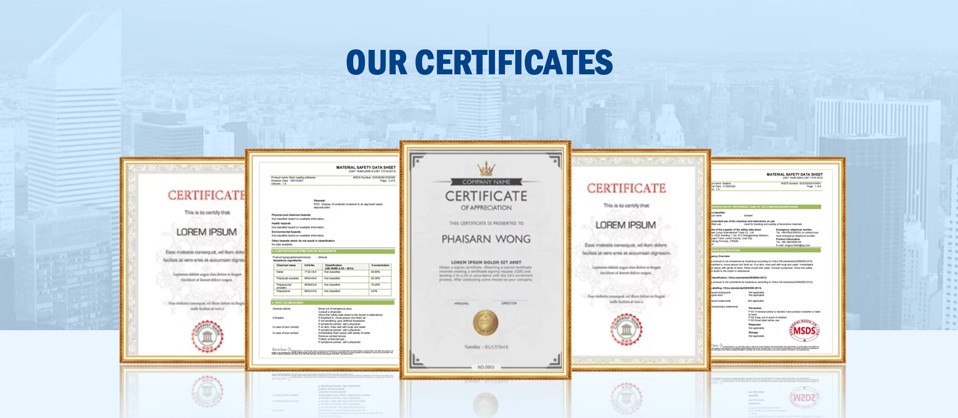 Company Overview - Jingsen (Linyi) International Trade Co., Ltd.