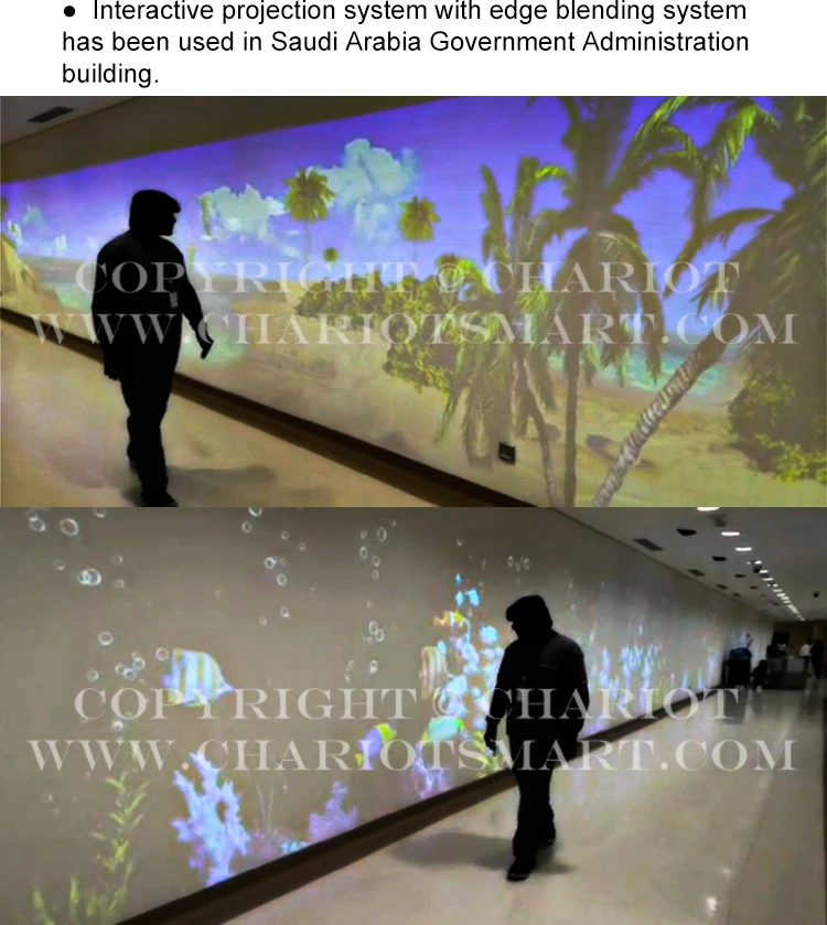 Projector Edge Blending Software System - Seamless Display