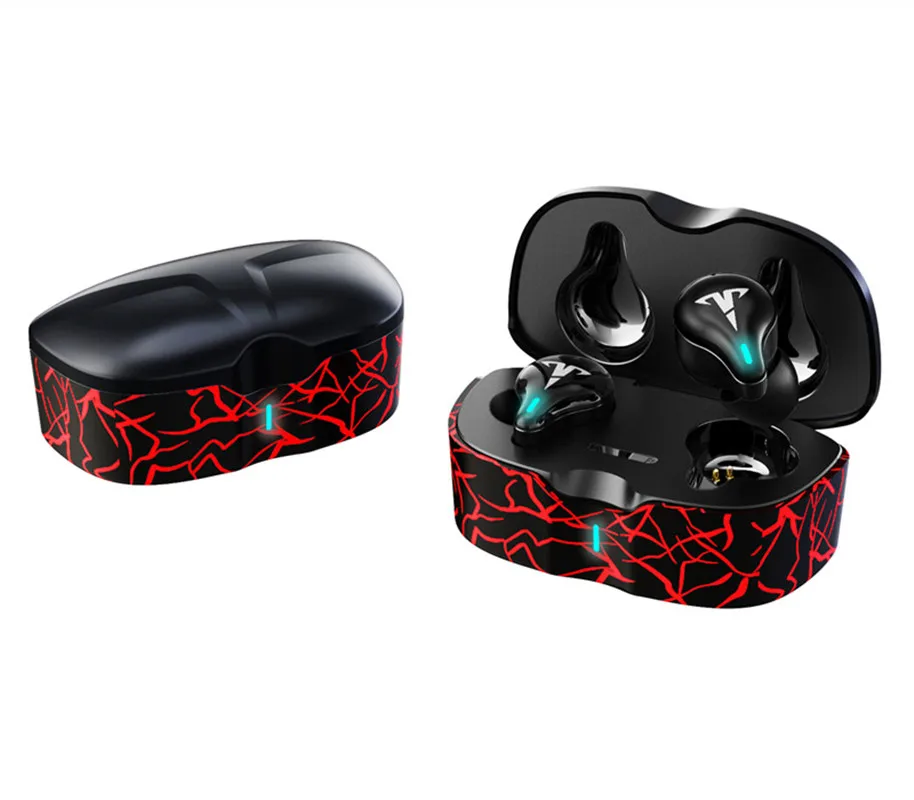 True Wireless Gaming Tws Stereo Earphone Earbuds With Rgb Light Flash ...