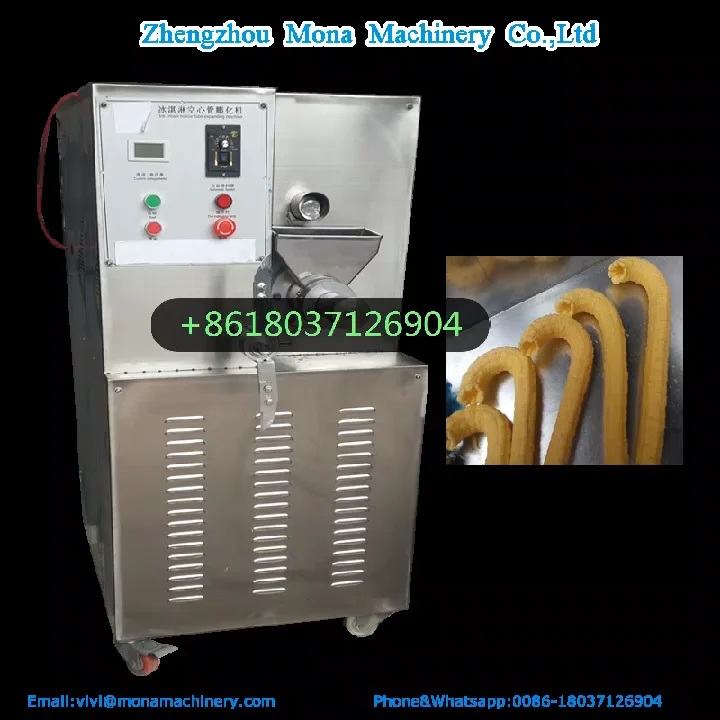Korean Corn Extruder Machine/corn Hollow Tube Maker/ Puffed Corn Chips ...