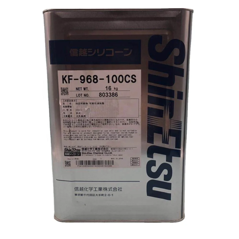 Kf-968-100cs Shin Etsu Dimethylsilicone Oil For Open Systems Oil Bath Heating Mediums In A High ...