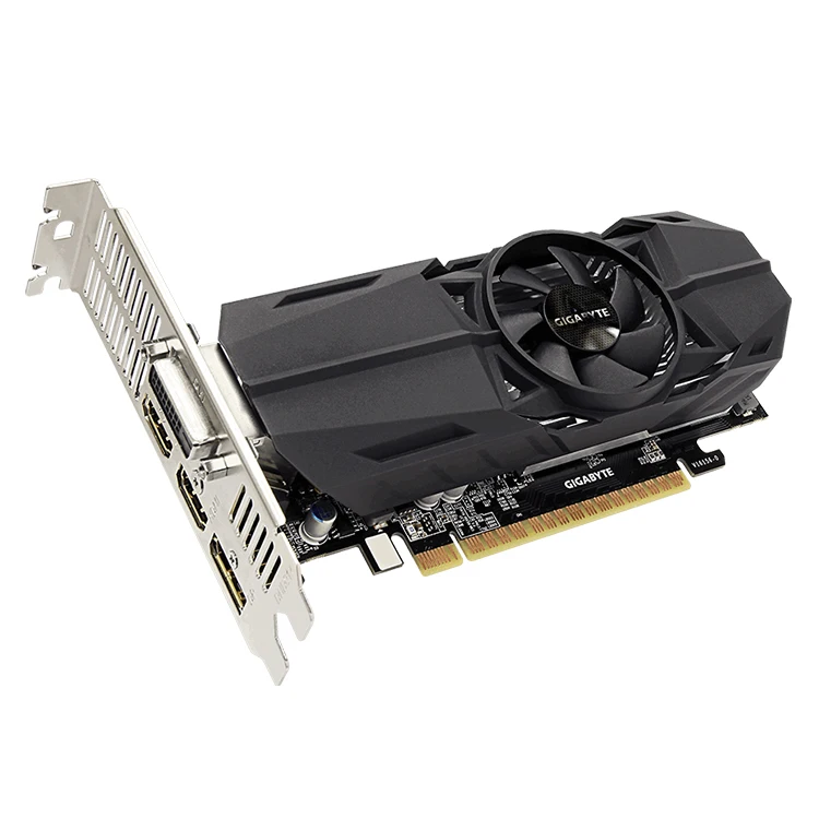 GIGABYTE NVIDIA GeForce GTX 1050 2GB Low Profile GPU & Graphics Card