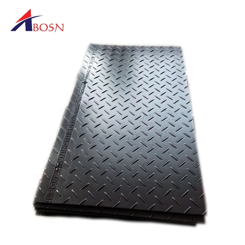 Hdpe/uhmw/uhmwpe Hard Plastic Ground Protection Anti-slip Trackway ...