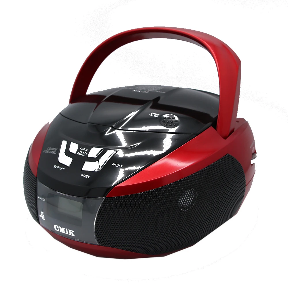 Cmik Mk-22 Dj Dvd Wma Portable Crenk Cd Cd-r Cd-rw Boombox With Color ...