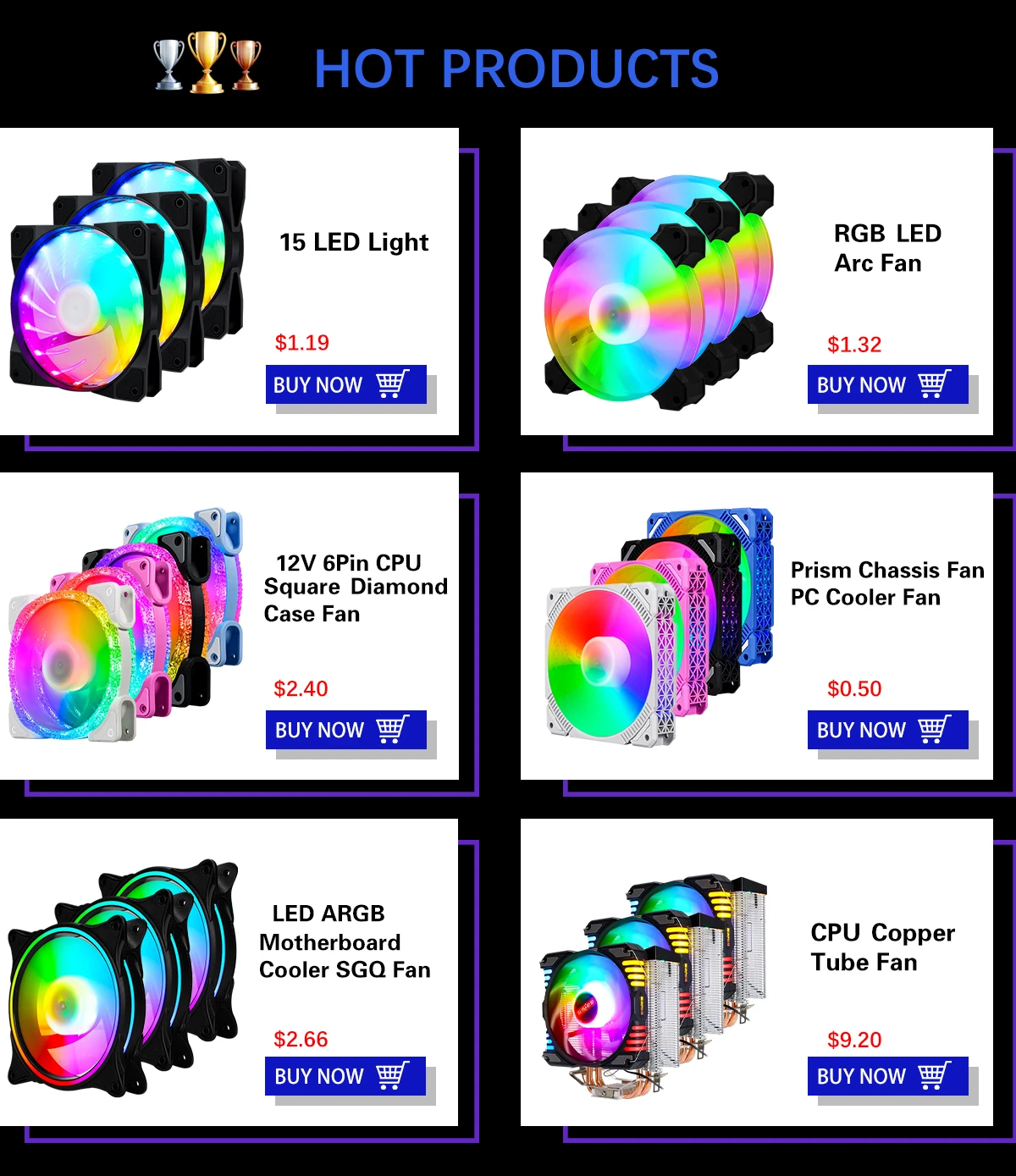Dongguan Qifeng Electronic Technology Co., Ltd. - RGB Fan, RGB Fan Frame