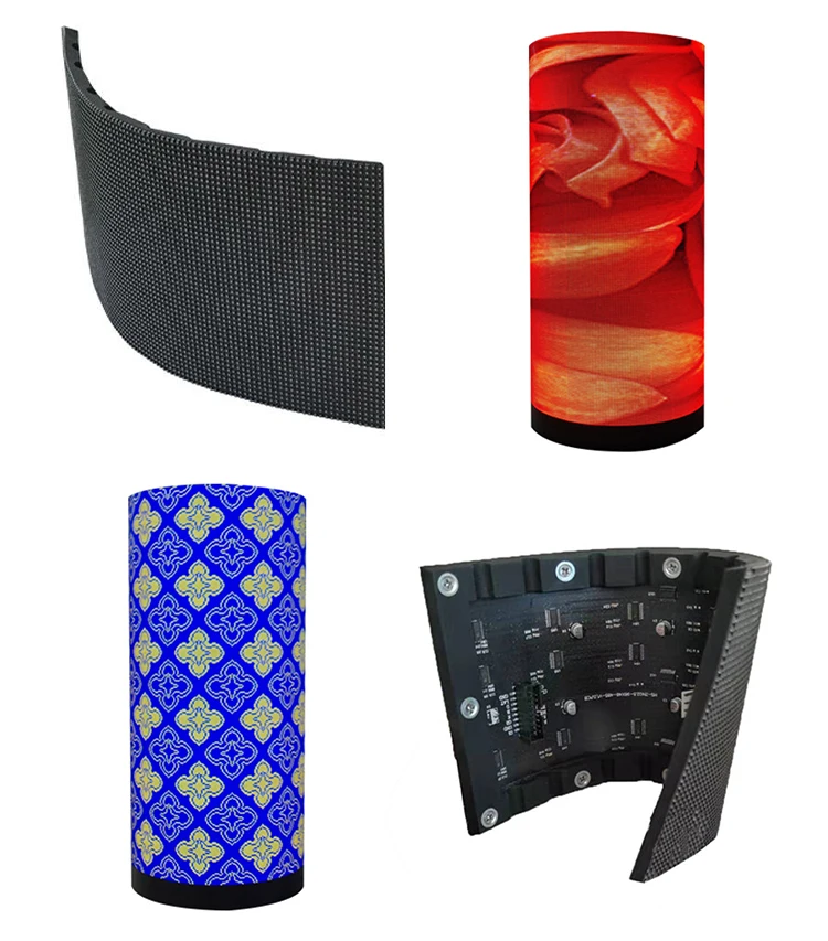 P2.5 Flexible Led Module Cylinder Led Display Screen Soft Module ...