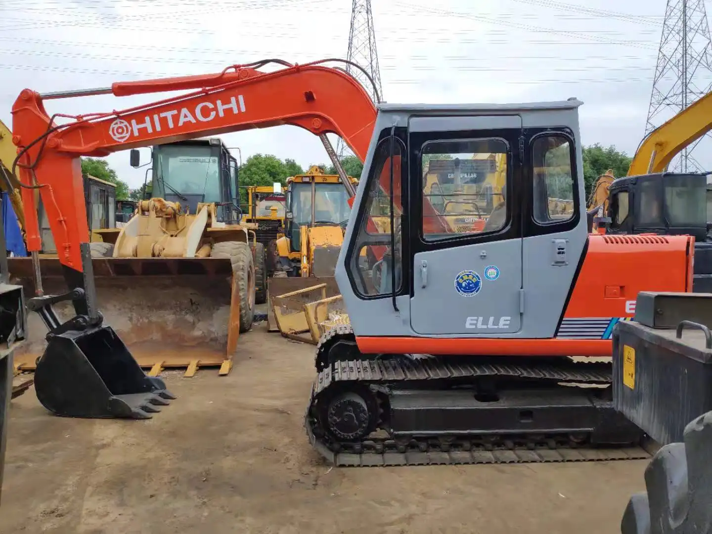 Japan Made 6 Ton Excavator Hitachi Ex60-1 Excavator For Sale - Buy ...