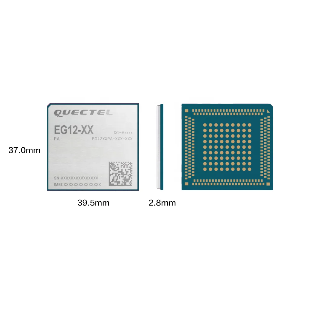 Módulo Quectel Cat12 600Mbps EG12 LGA LTE 4G Compatible con el módulo ...