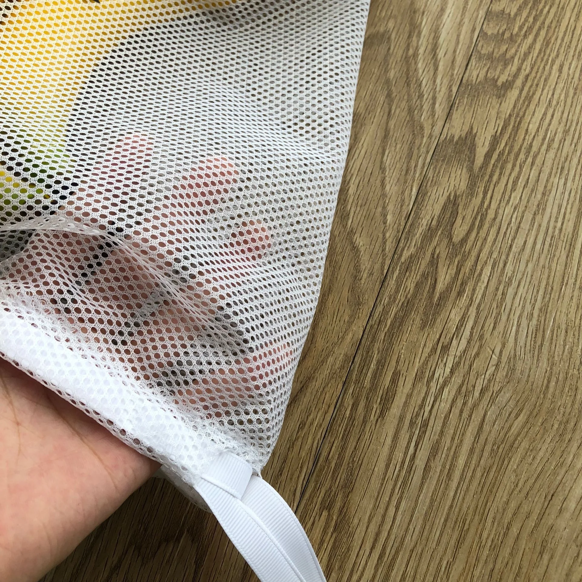 Custom Logo Printed Storage Mesh Gift Packaging Pouch