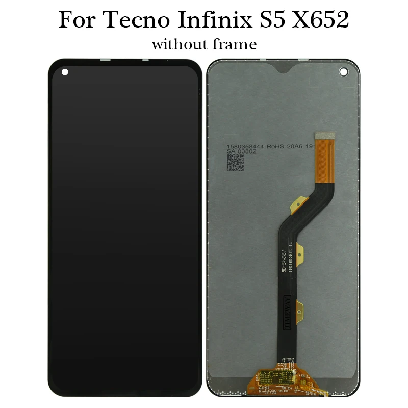 Mobile Phone Lcds For Infinix S5 X652 Lcd Display With Touch Screen ...
