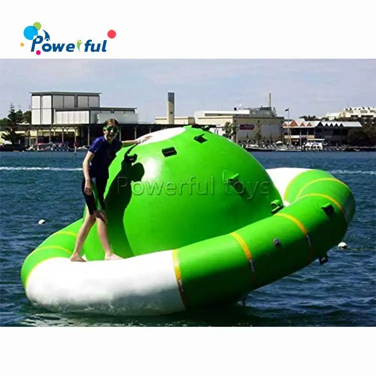 Inflatable Floating Gyro Island - Fun & Safety for Kids