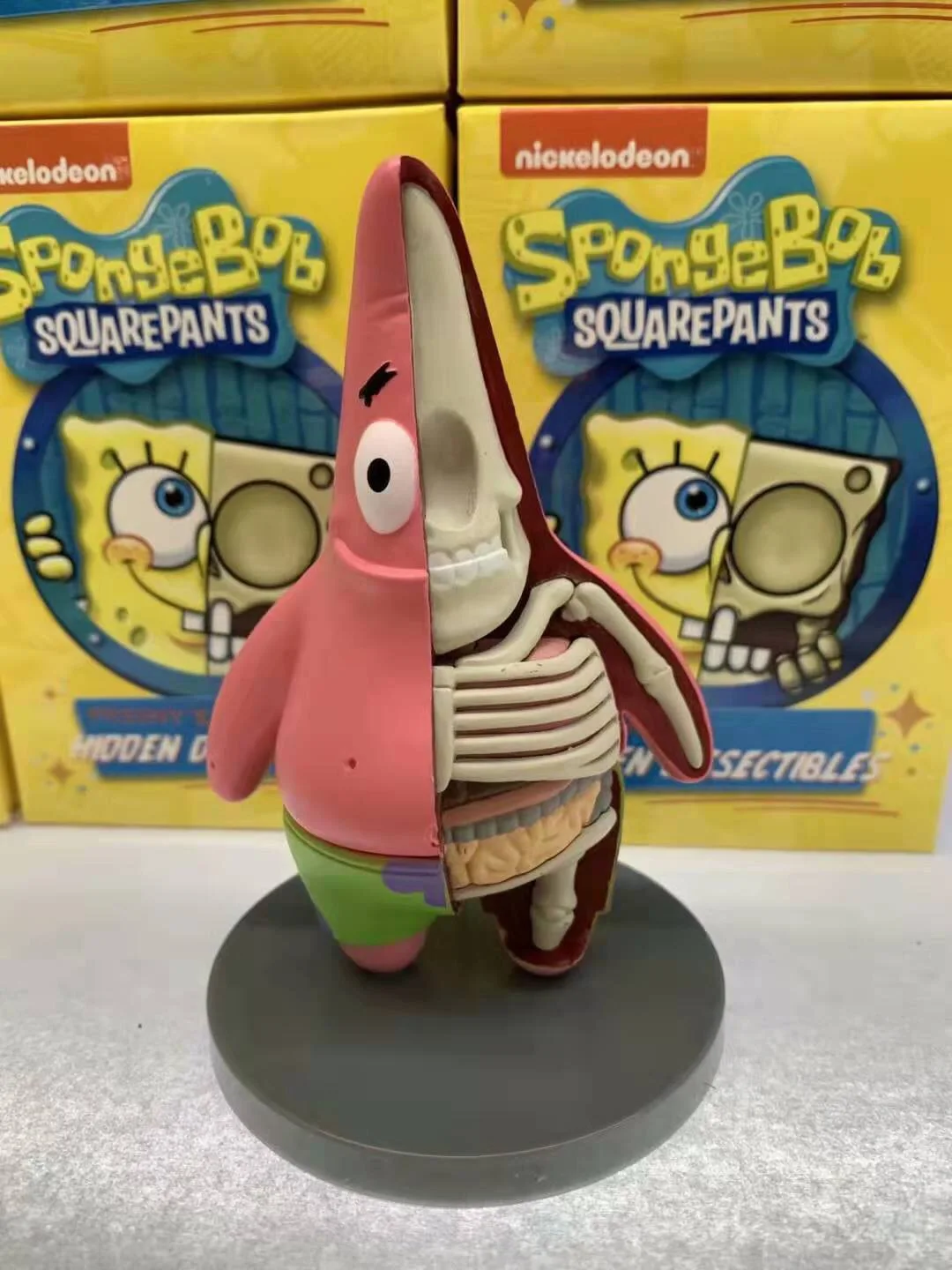 A Series Of Spongebobs,The Yellow Sponge And The Pink Starfish Action ...